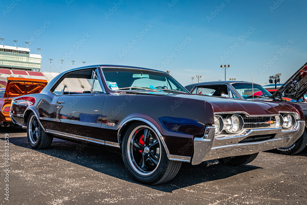 1967 Oldsmobile Cutlass 442 Hardtop Stock Photo | Adobe Stock