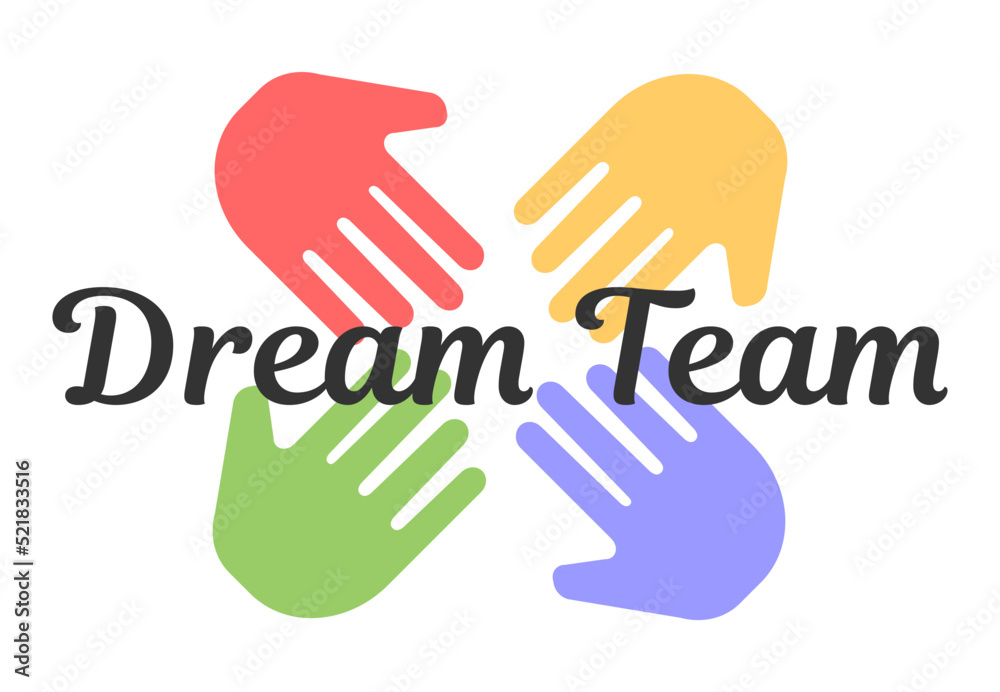 Dream team. Team work. people icon linear, team leader icon, team ... Dream team. Team work. people icon linear, team leader icon, team ...