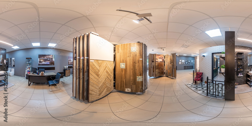 Foto de Full spherical seamless hdri panorama 360 degrees angle inside ...