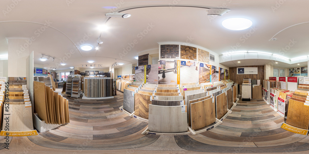 Full spherical seamless hdri panorama 360 degrees angle inside floor ...