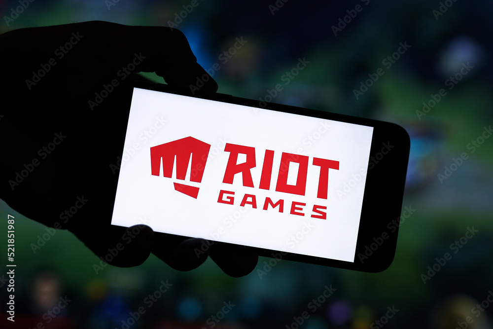 Riot Games editorial. Illustrative photo for news about Riot Games - an ...