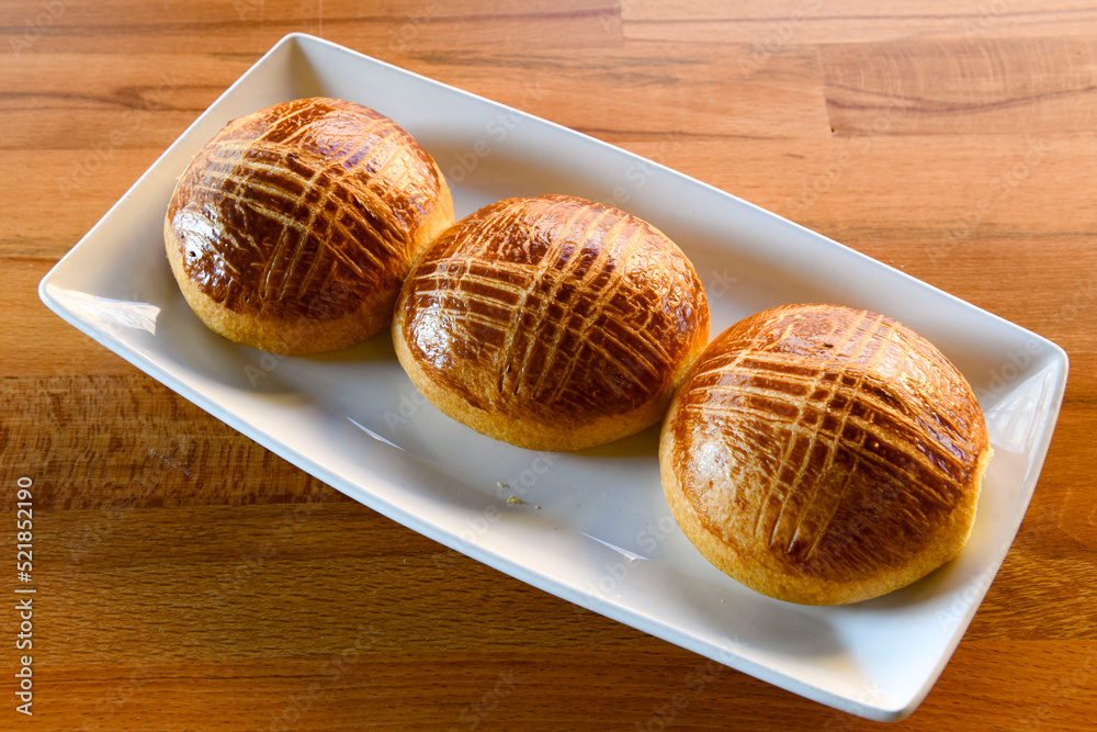 Turkish pastry product , tasty pogaca. Turkish Pastries; pogaca, borek ...