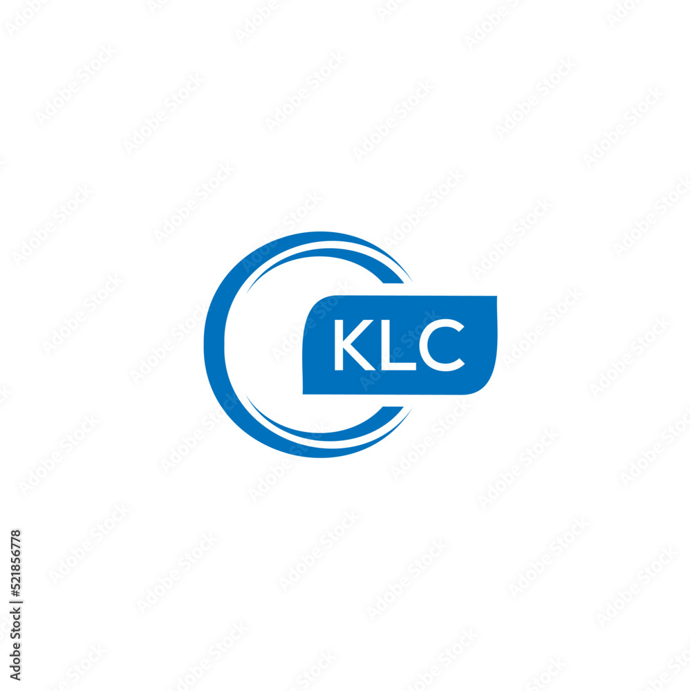 Vektorová grafika „KLC letter design for logo and icon.KLC typography ...