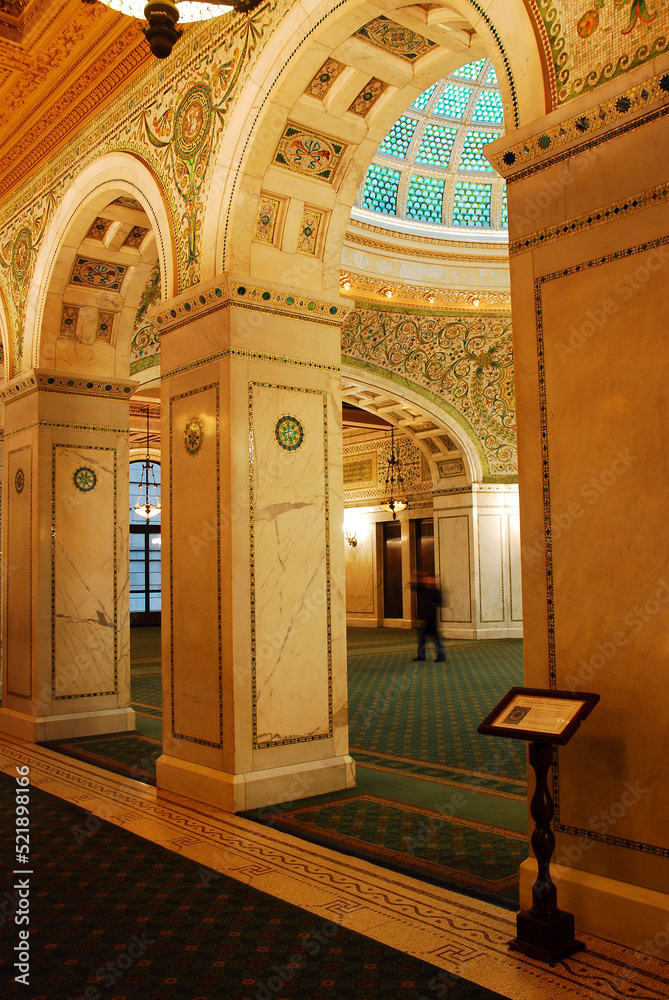The Chicago Cultural Center is a historic building and theater with ...