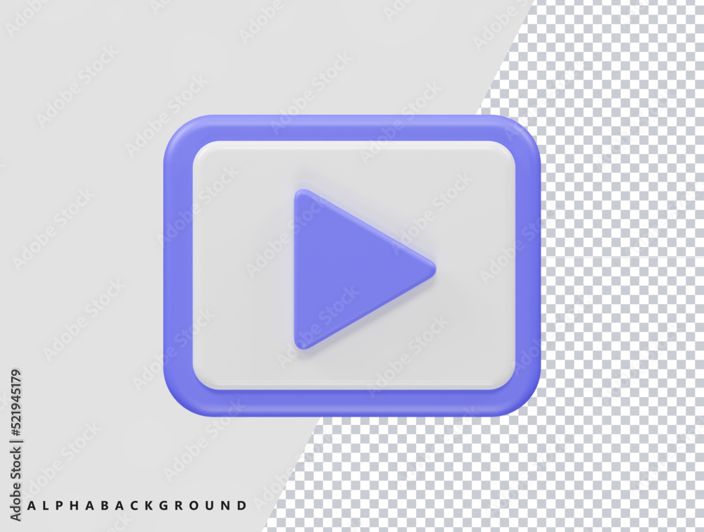 Video player icon png Stock Vector | Adobe Stock