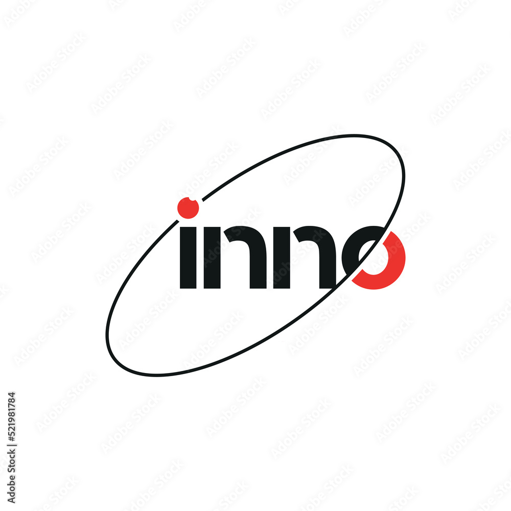 Corporate Concept Logo Design with İnno Written Stock ベクター | Adobe Stock