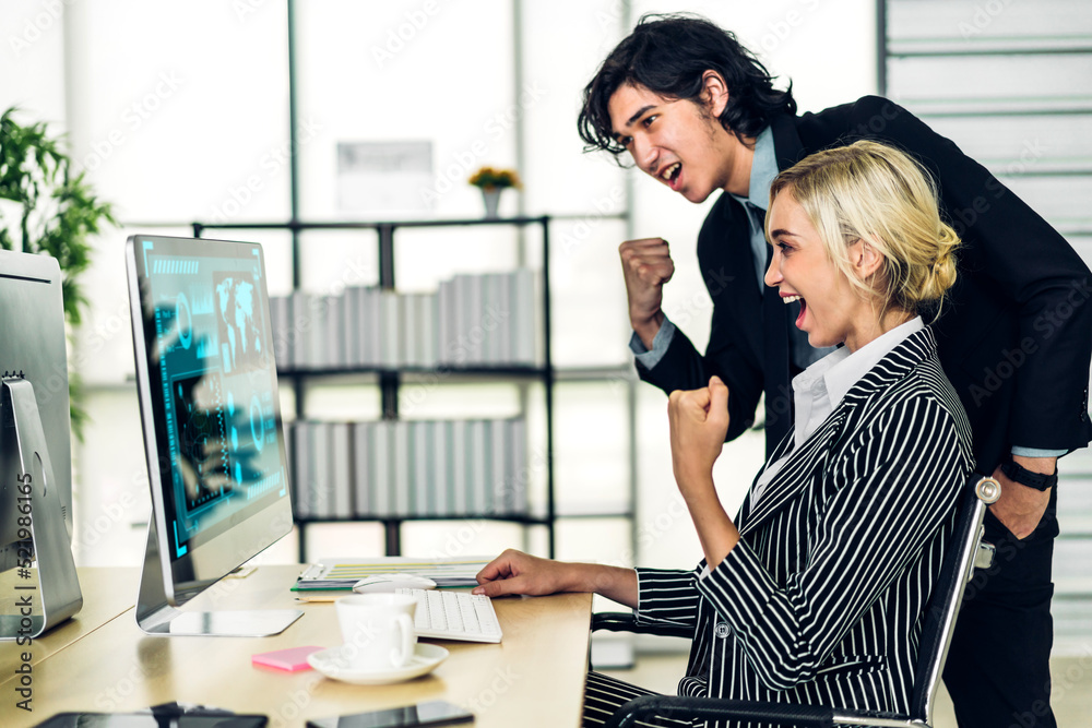 Group of professional business meeting analysis discussing strategy ...