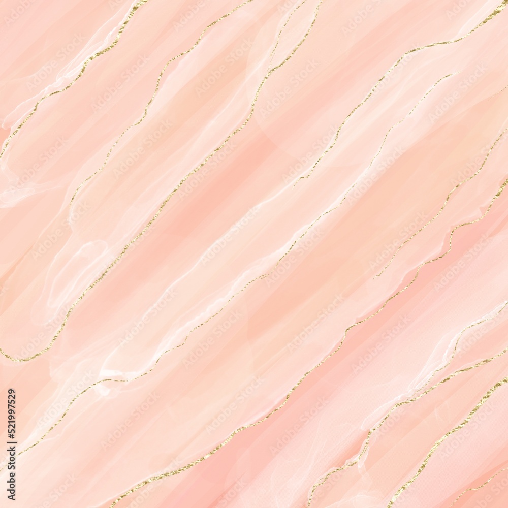 Pastel colourful abstract marble texture with gold sparkle background ...