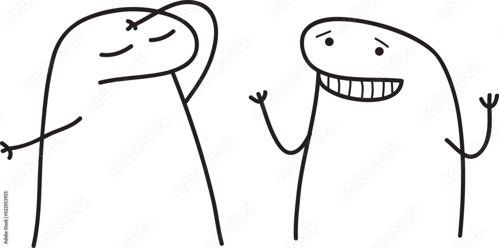 Plakat Meme internet: flork: ill be. Sick fainting from weakness. Boy ...