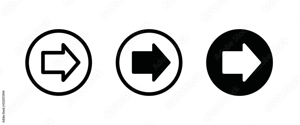 Arrow, navigation, next, arrows icon icons button, vector, sign, symbol ...