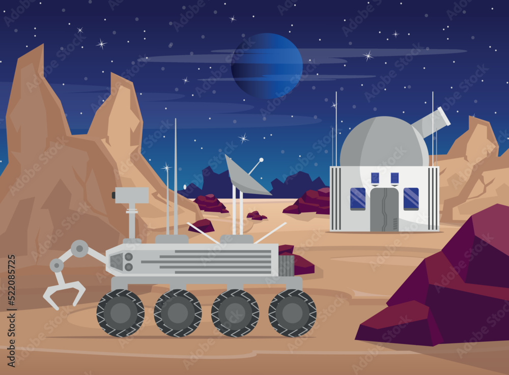 Rover Space Probe