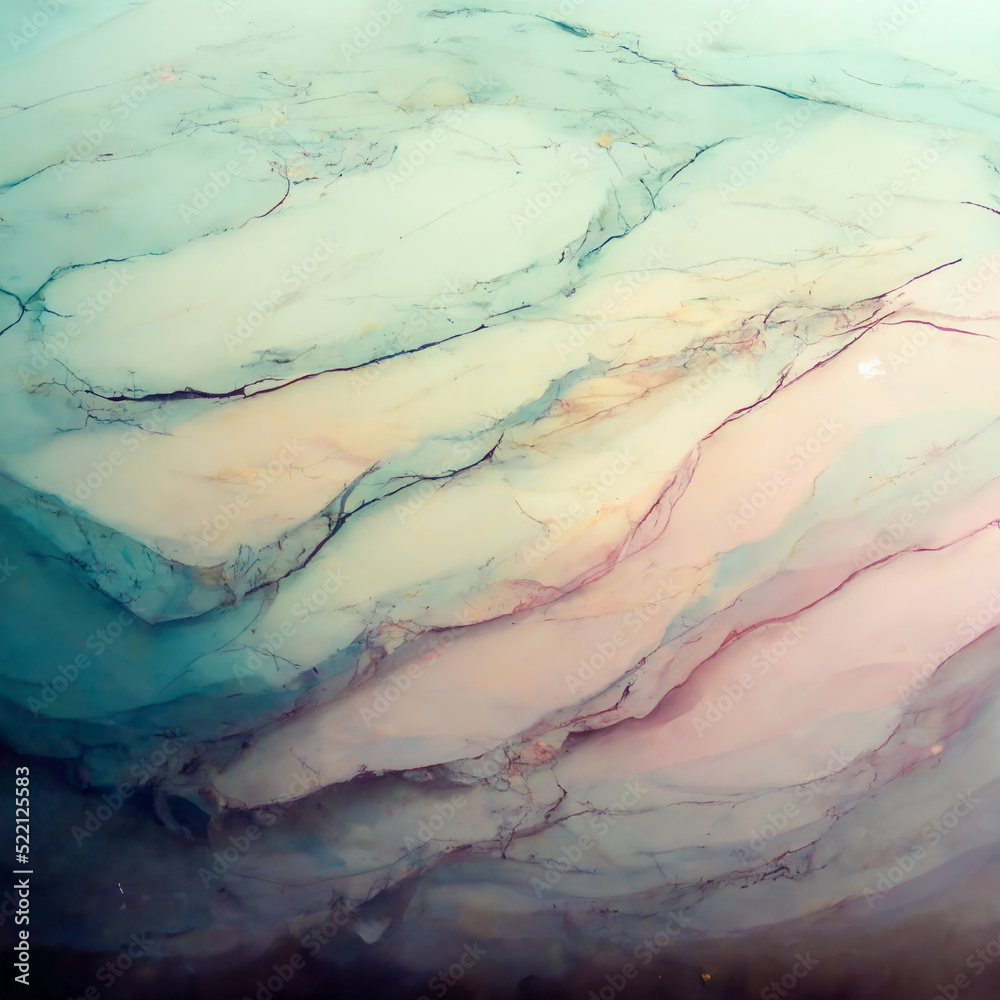 Fototapeta Glamour i Art Deco Soft creamy light pastel marble ...