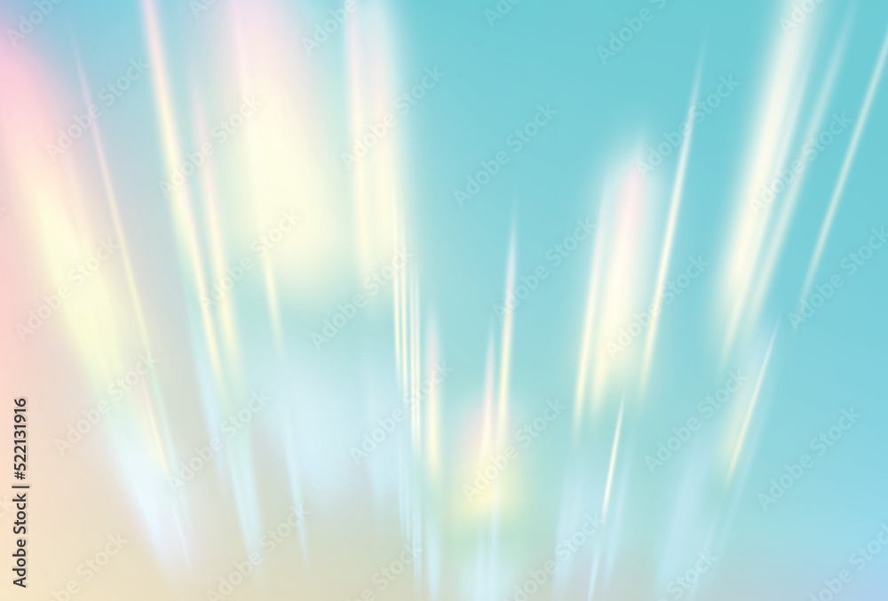 Prismbackground, prism texture. Crystal rainbow lights, refraction ...