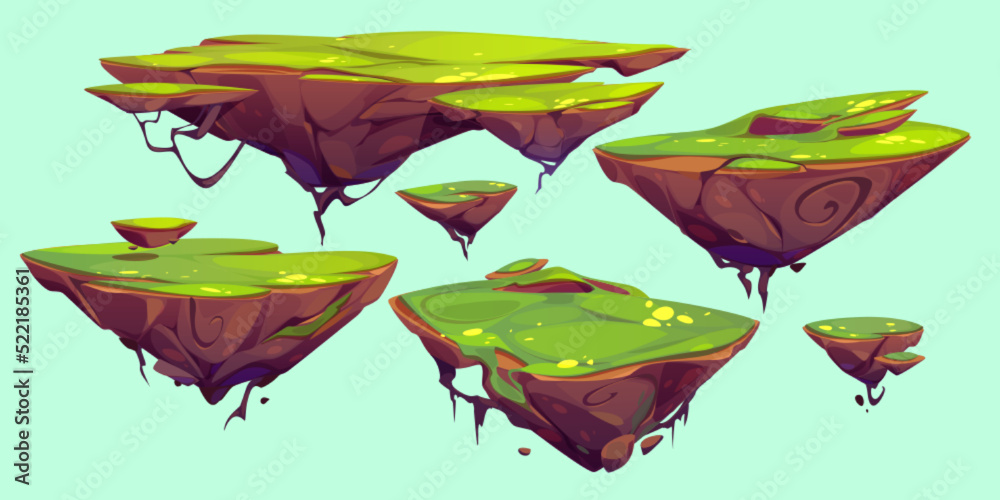 Floating Ground Vector
