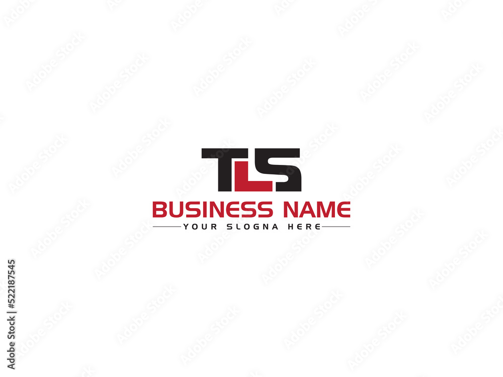 Abstract TLS Logo Icon, Creative TL Logo Letter Vector Image With ...