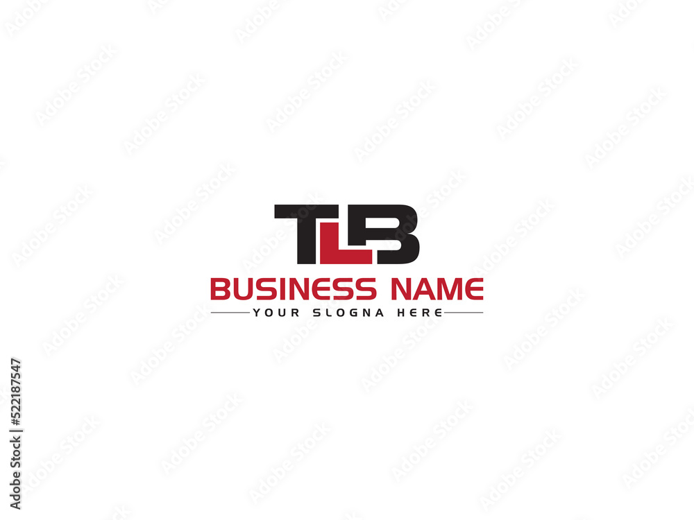 Abstract TLB Logo Icon, Creative TL Logo Letter Vector Image With ...
