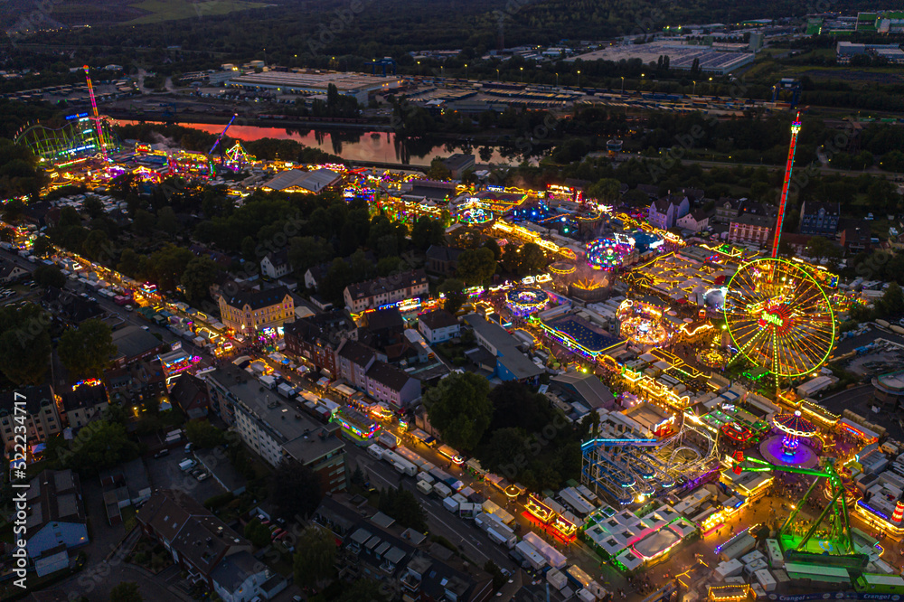 Cranger Kirmes 2022 Fahrgeschfte