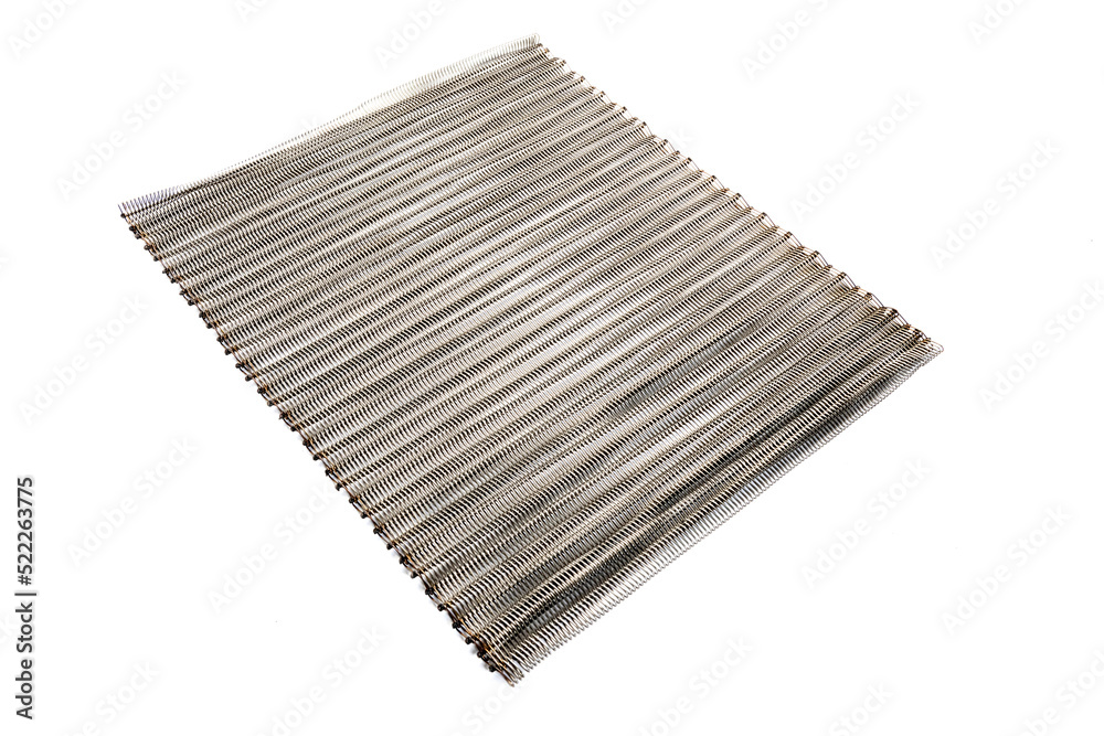 Mesh. A mesh is a barrier made of connected strands of metal, fibers ...