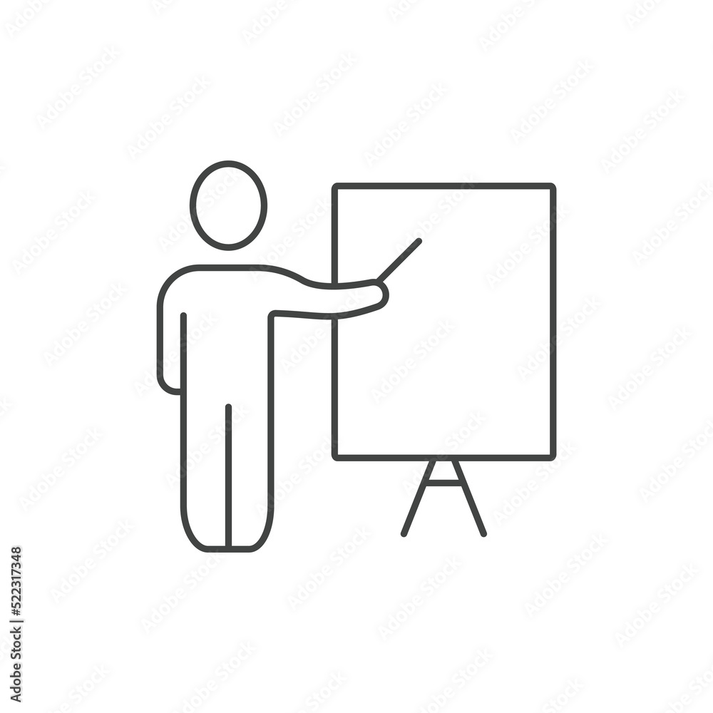 coaching icons symbol vector elements for infographic web Stock Vector ...