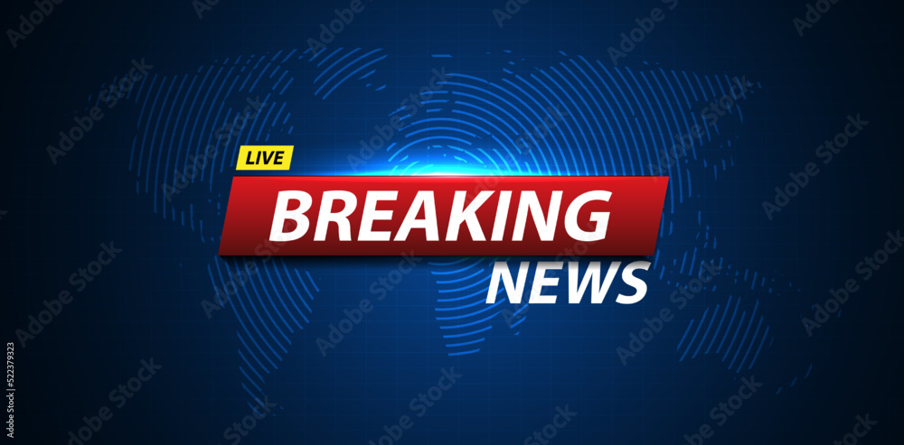 Breaking news background business or technology template. breaking news ...