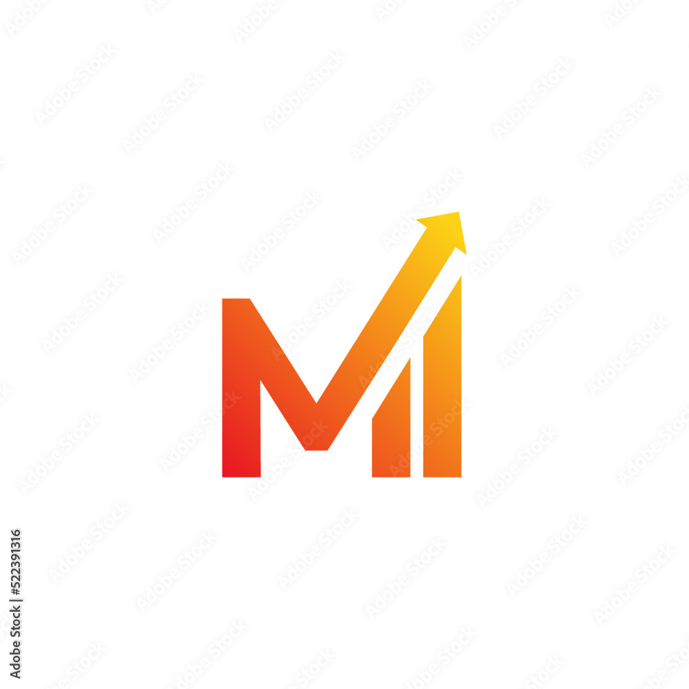Improvement,Development and Letter M Logo Template vector symbol Stock ...