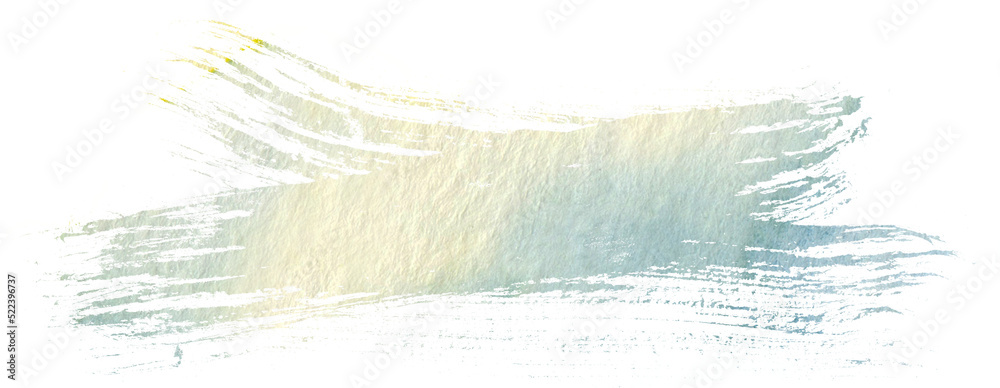 watercolor stain brush stroke frame isolated on white background ...