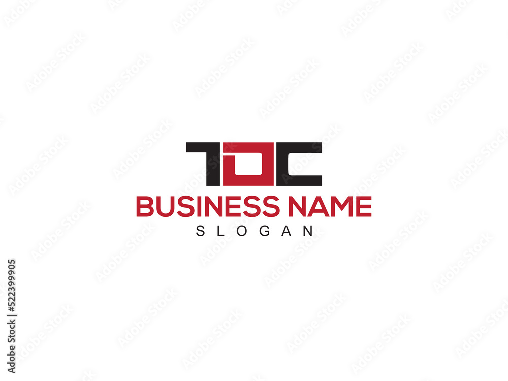 Simple TOC Logo Icon Design, Letter TO Logo Image With Three Letter ...