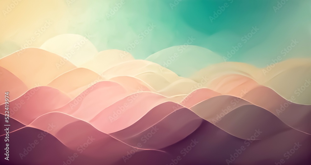 Soft tone pastel color on curve line background, Pastel color wallpaper ...