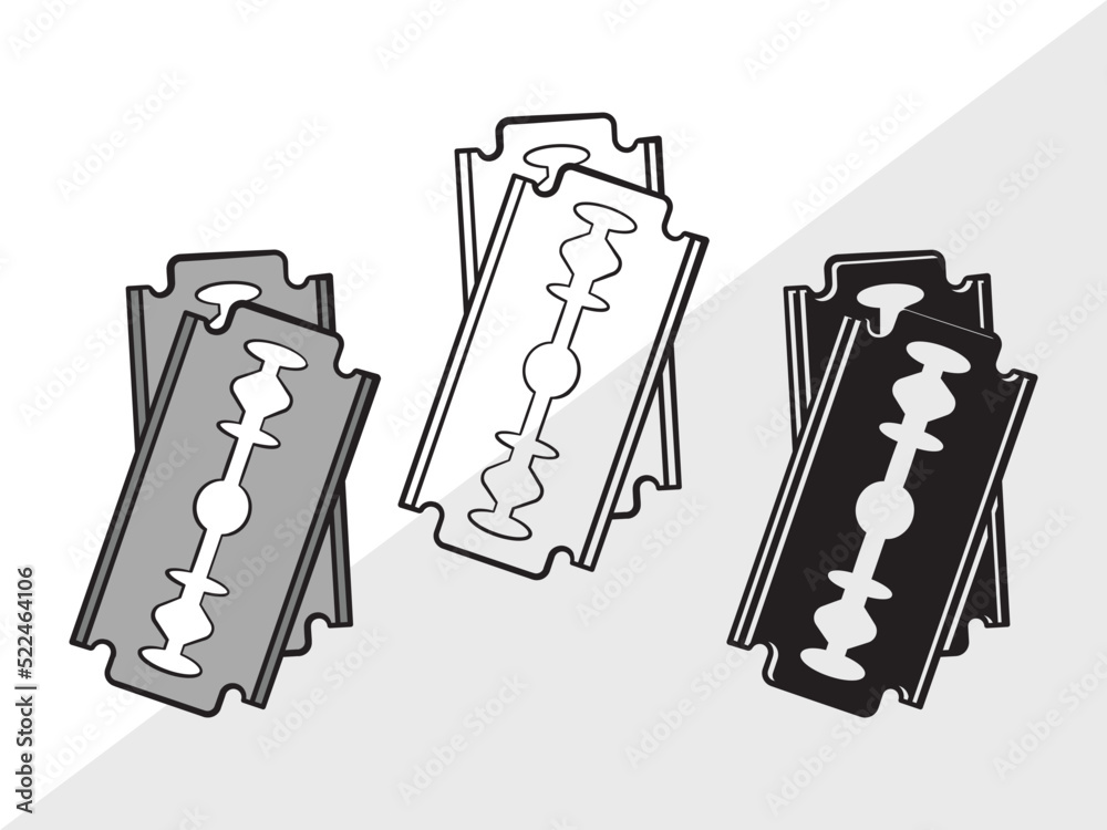 Blade Razor Clipart SVG | Blade Razor SVG | Blade Svg | Razor Svg ...
