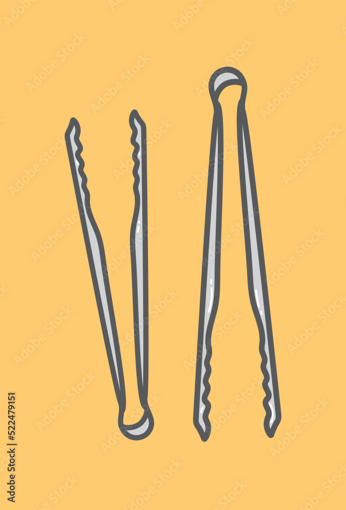 Tongs Clip Art