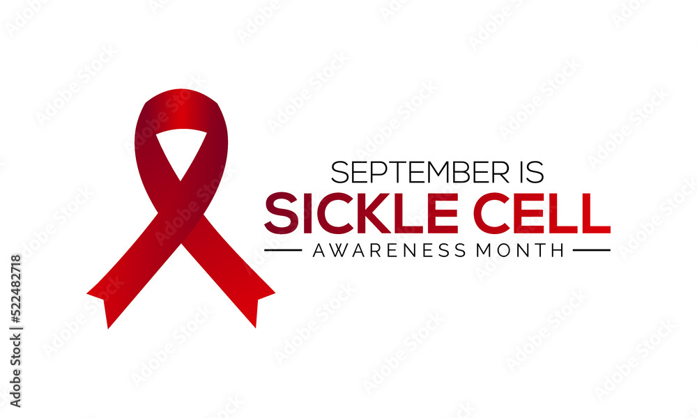 Vector illustration on the theme of National sickle cell awareness ...