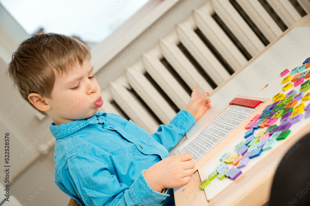 Mats educational game. To develop fine motoric skills, logical thinking ...