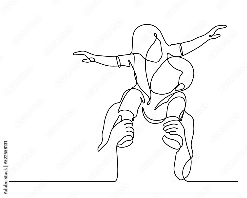Flying Action Pose