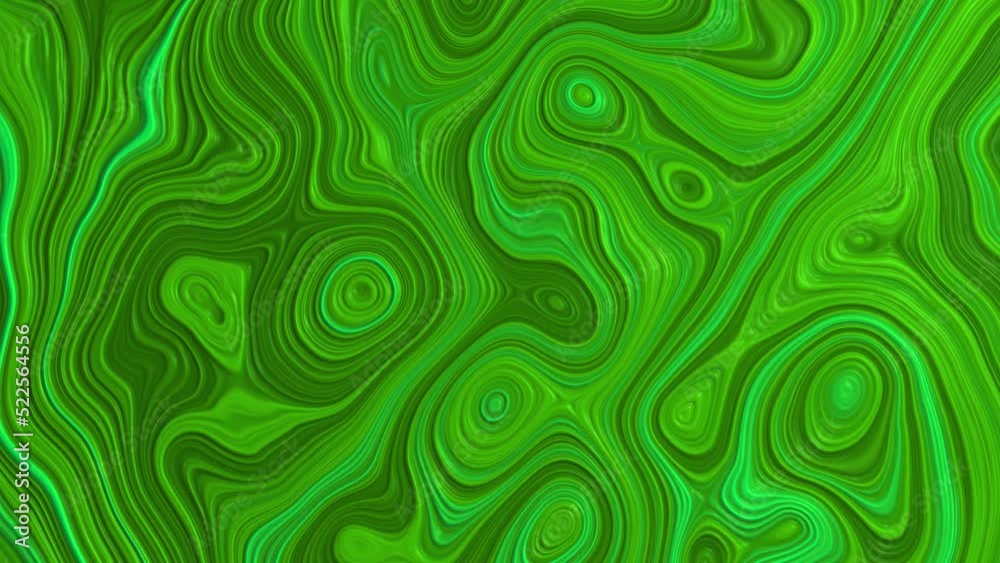 Light vivid green background. Liquid bright backdrop. Motion design ...