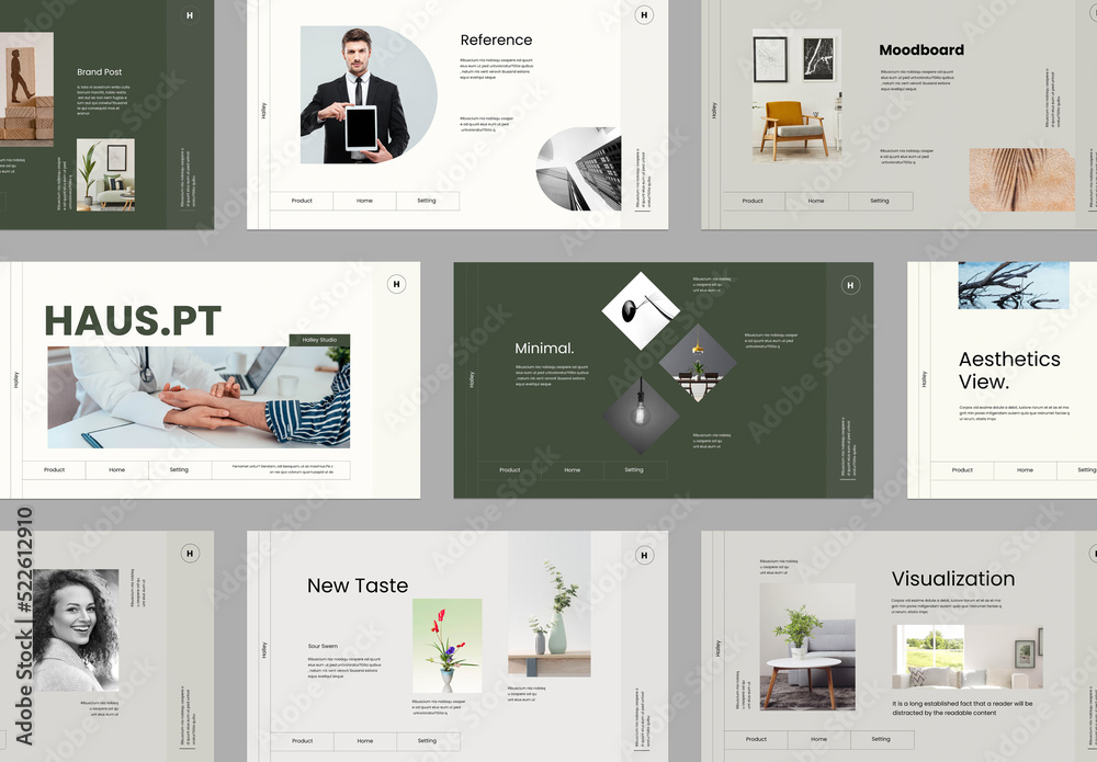 Presentation Layout Stock Template | Adobe Stock