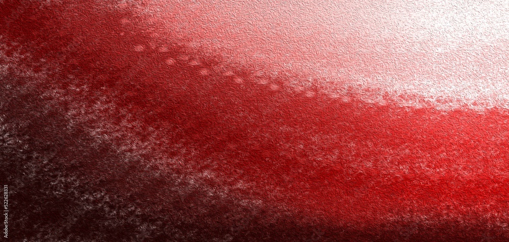 Abstract dark red gradient color watercolor paint background with fluid ...
