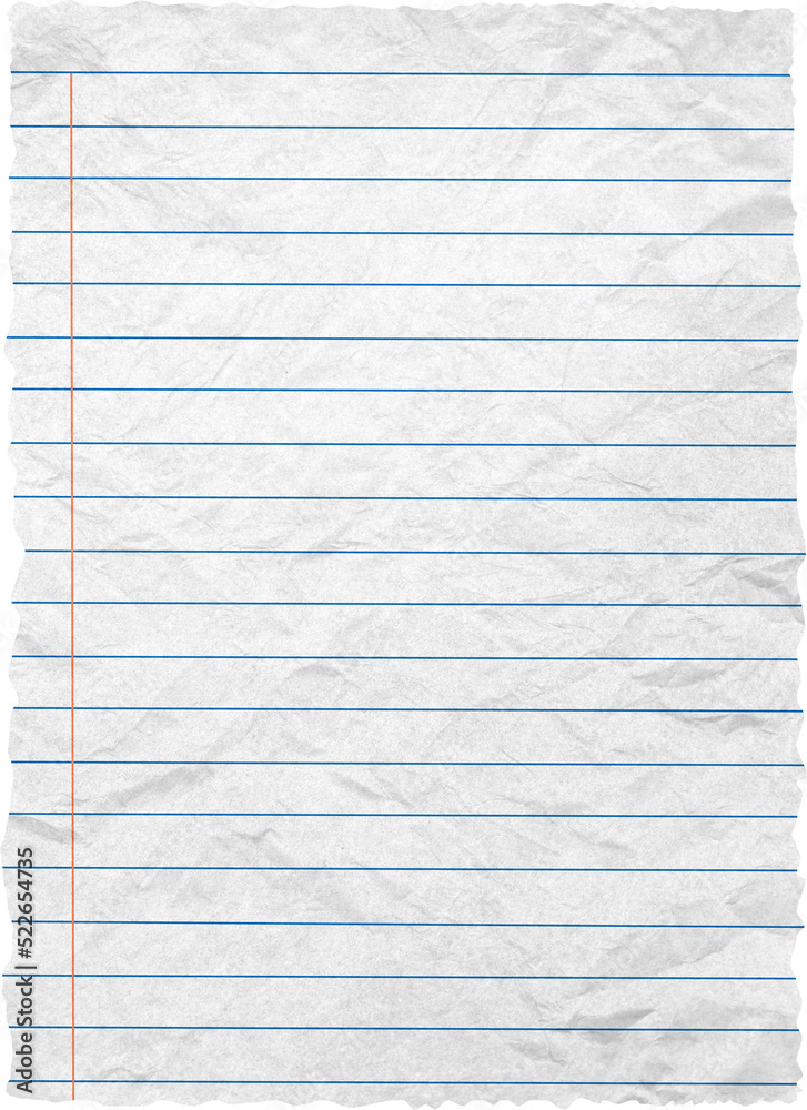 note paper background isolated, Clipping paths for design work empty ...