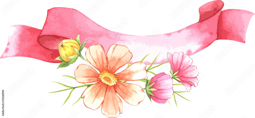 flower label clipart Stock Illustration | Adobe Stock