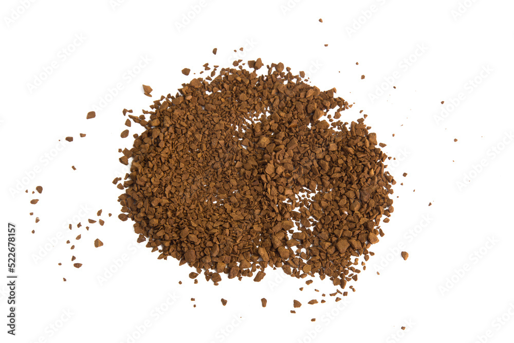 Coffee granules cutout, Png file. Stock Photo | Adobe Stock