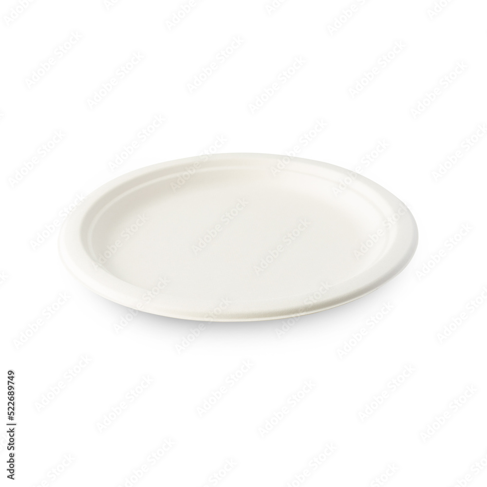 Biodegradable plate cutout, Png file. Stock Photo | Adobe Stock