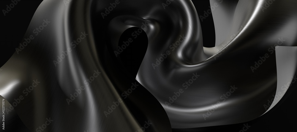 Abstract Dynamic Black Background with Various Shape Design. Usable for ...