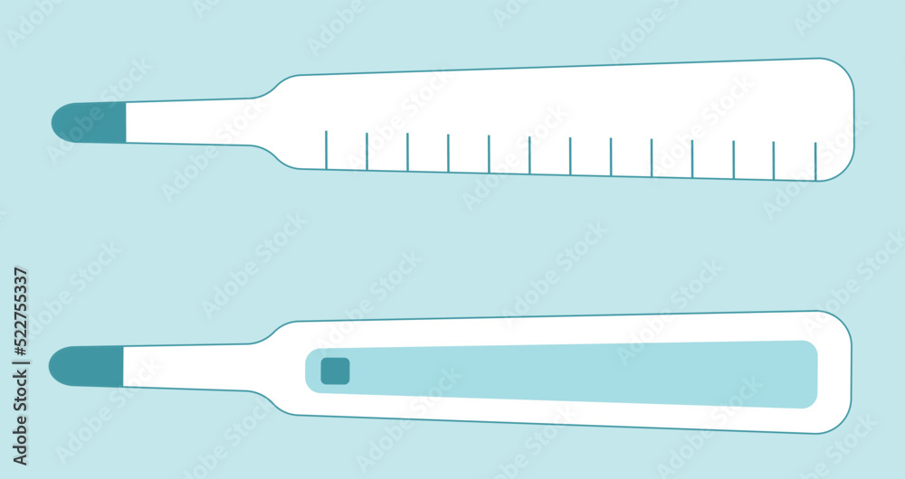 Medical thermometers for measuring temperature: electric thermometers ...