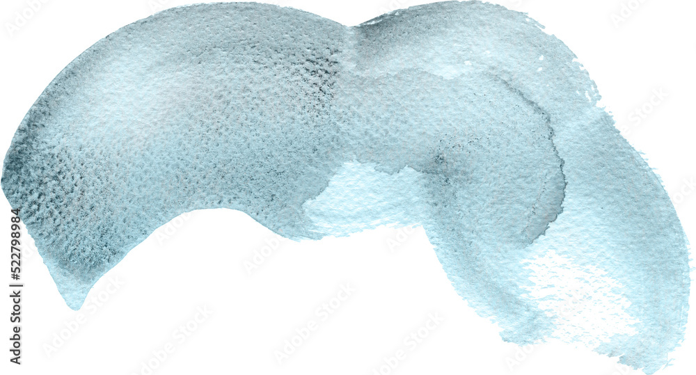 blue watercolor stain brush stroke frame isolated ,blue watercolor png ...