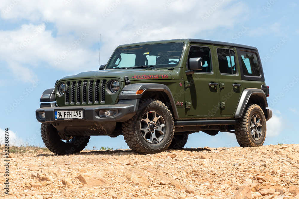 Jeep Wrangler Rubicon is the 4-door off-road vehicle manufactured by ...