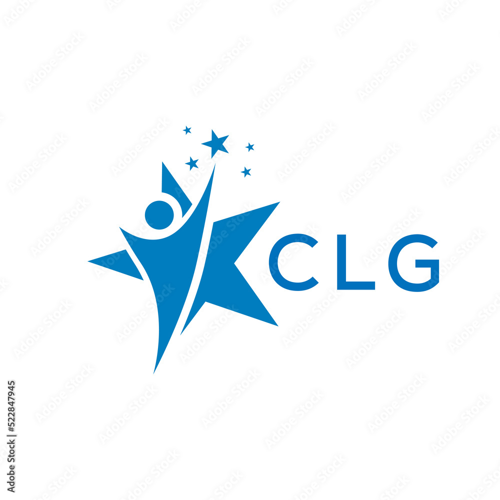CLG Letter logo white background .CLG Business finance logo design ...