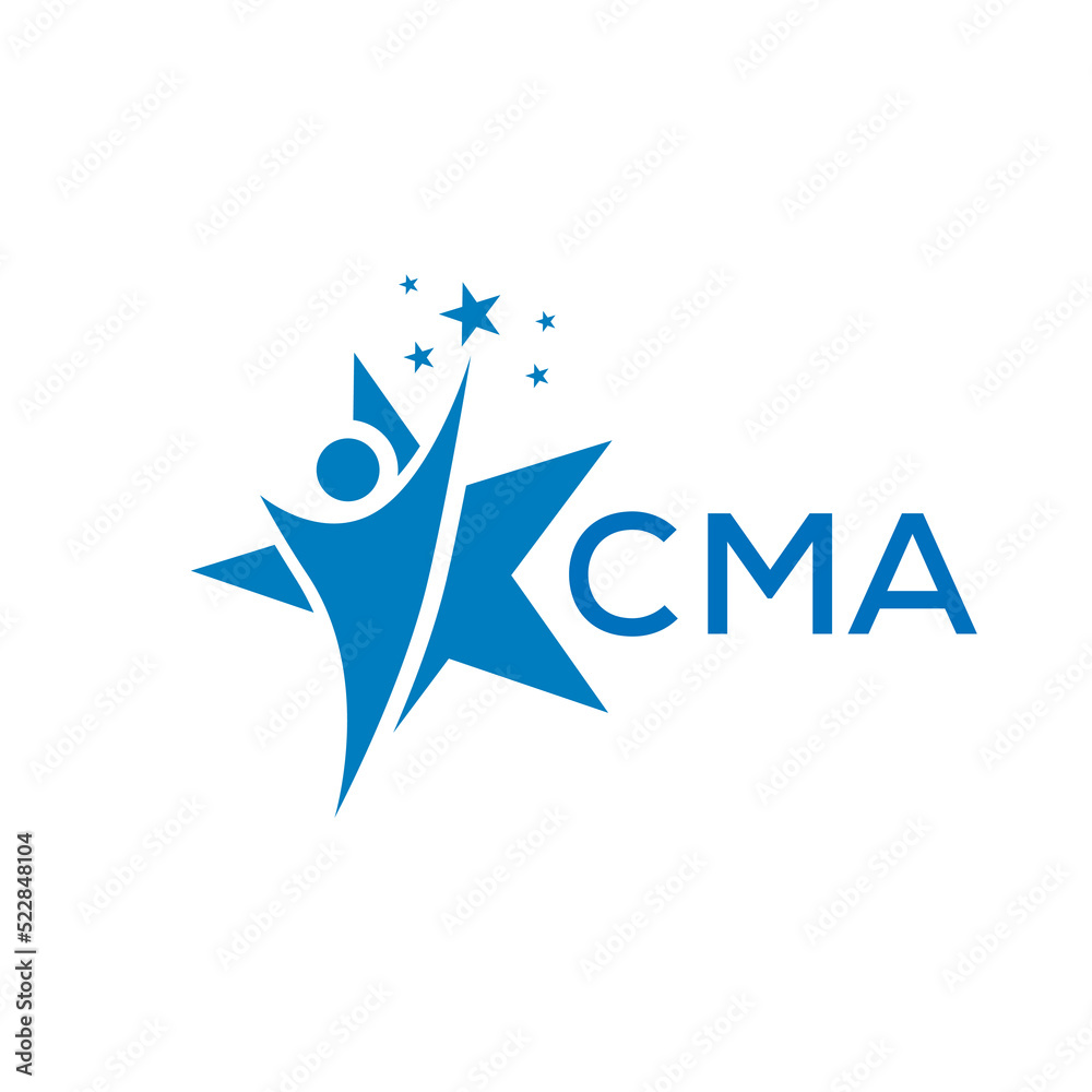 CMA Letter logo white background .CMA Business finance logo design ...