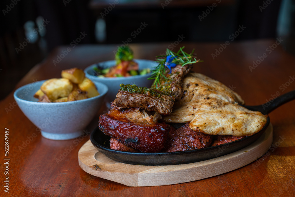 Typical dish of Peru, Lechon de chancho Stock Photo | Adobe Stock