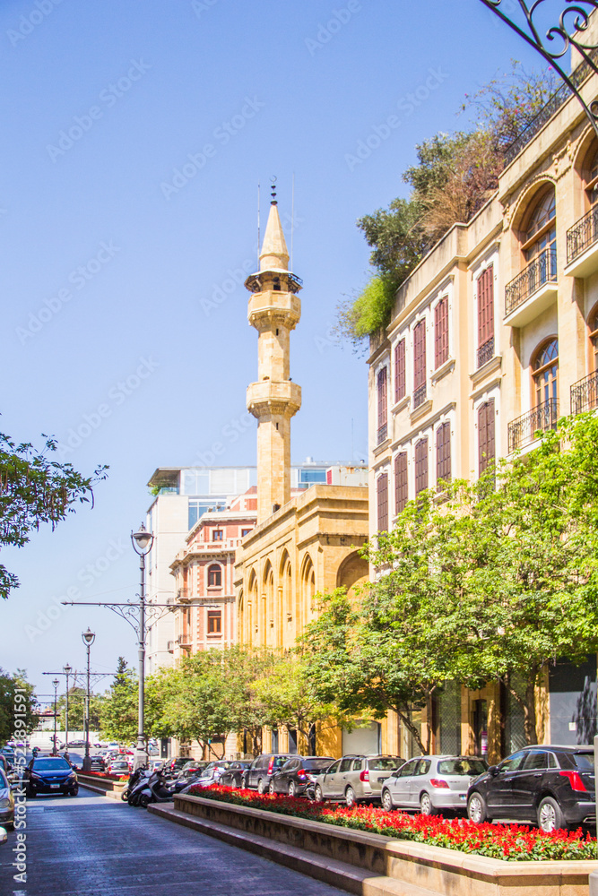 Streets of Downtown Beirut, Lebanon Stock Photo | Adobe Stock