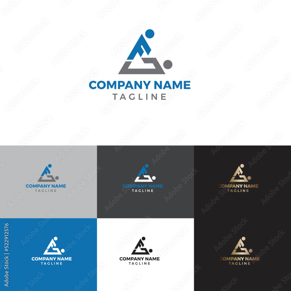 letter FG fighting logo, FG logo template Stock Vector | Adobe Stock