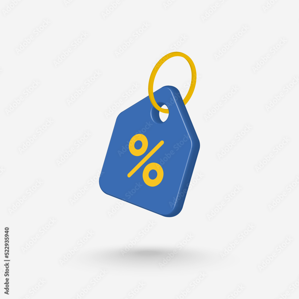Vector price tag on transparent background. Ready to use. Stock Vector ...